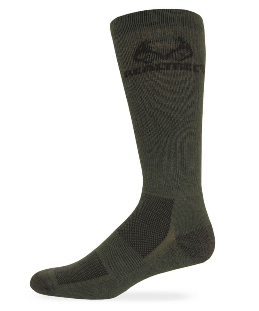 Realtree Mens Ultra-Dri Boot Socks 1 Pair